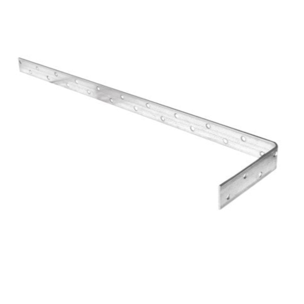 Galvanised Steel Strap 600mm x 4mm Bent at 100mm