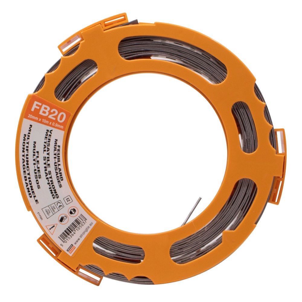 Galvanised Fixing Band 20mm x 10m