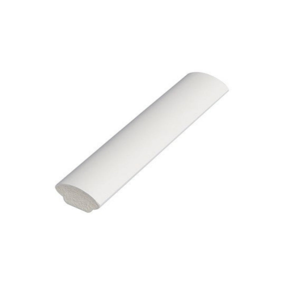 Plastic White Quadrant Moulding 5m x 17.5mm
