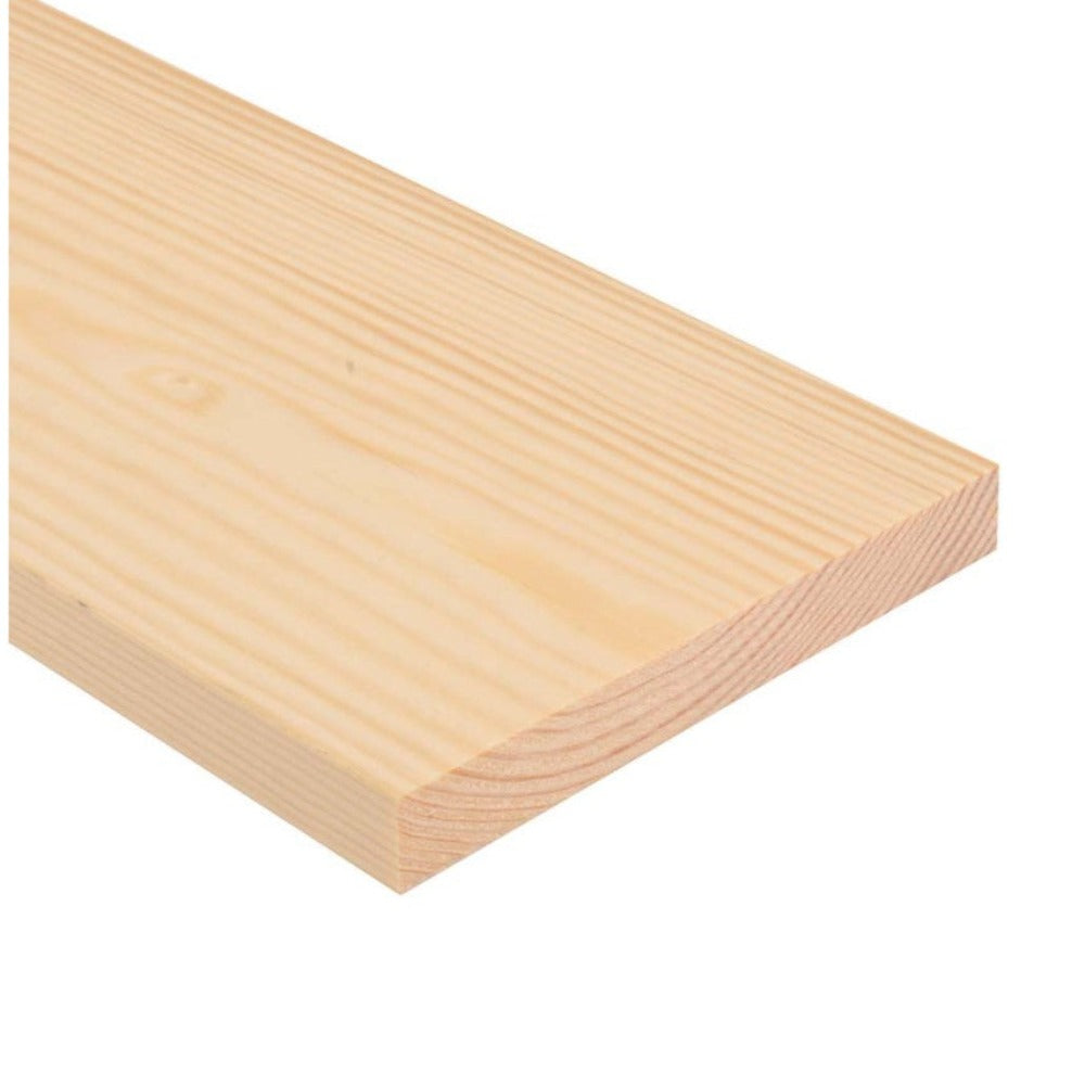 19 x 125mm Planed Square Edge Redwood Timber
