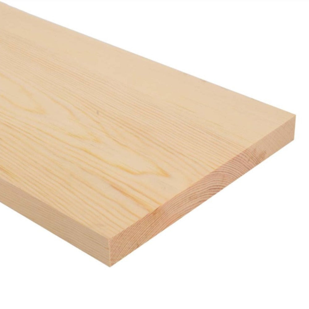 25 x 200mm Planed Square Edge Redwood Timber