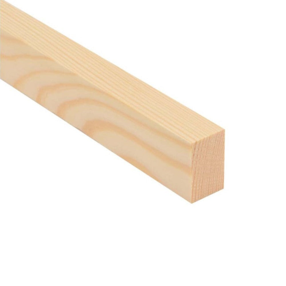 25 x 38mm Planed Square Edge Redwood Timber