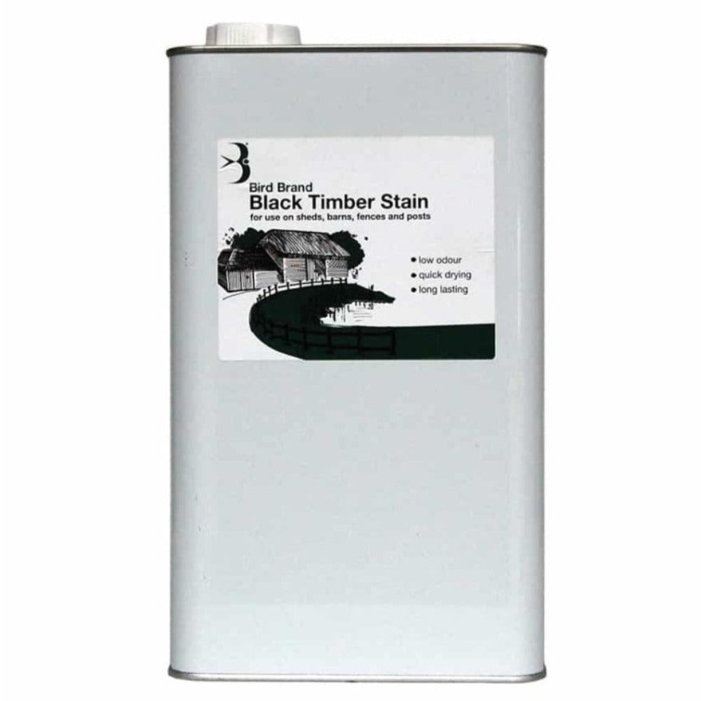 Bird Brand Black Stain 5ltr